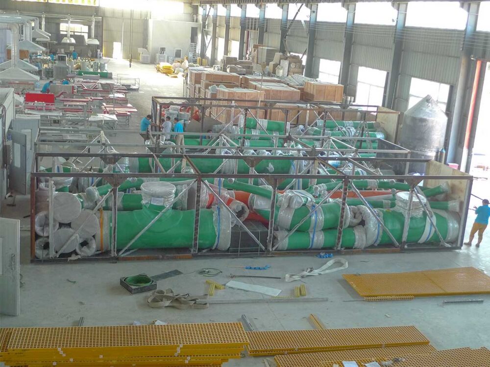 FRP Ductwork - Premium FRP Duct Systems - Crimar FRP - Duct Manufacturer